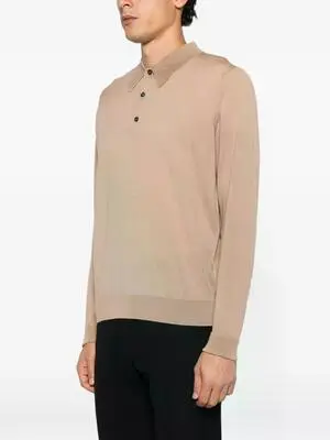 John Smedley Dorset Long-sleeve Polo Shirt