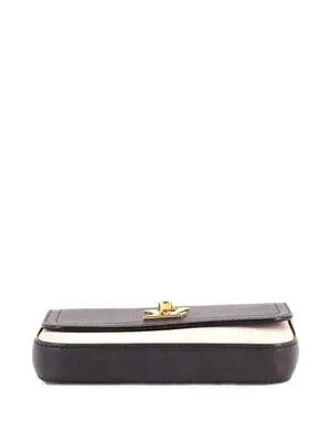 LOUIS VUITTON Lockme Pouch Leather Crossbody Bag