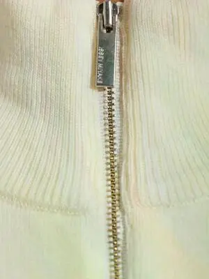 Issey Miyake Quarter-zip Turtleneck Sweater
