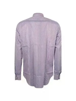 ORIAN Vertical-stripe Button-down Shirt