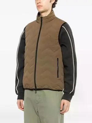 Emporio Armani Chevron Quilt Essential Gilet