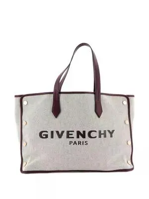 Givenchy Bond Shopper Canvas Large Tote Bag - Neutrals