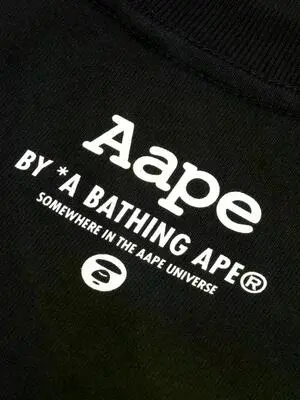 AAPE BY *A BATHING APE Moonface-logo T-shirt