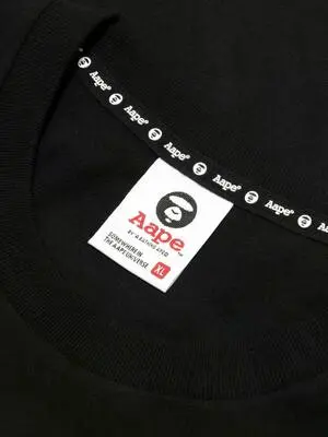 AAPE BY *A BATHING APE Moonface-logo T-shirt
