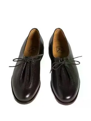 JACQUES SOLOVIÈRE PARIS Fringe-detail Grain-leather Loafers