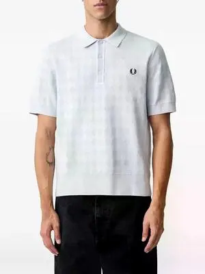 Fred Perry Diamond-knit Polo Shirt