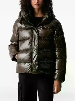 NAPAPIJRI Glane Quilted Hooded Jacket - Brown