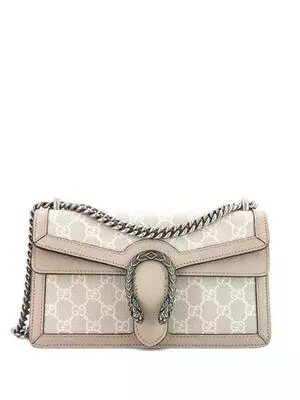 Gucci Dionysus Bag Gg Coated Canvas With Leather Small Shoulder Bag