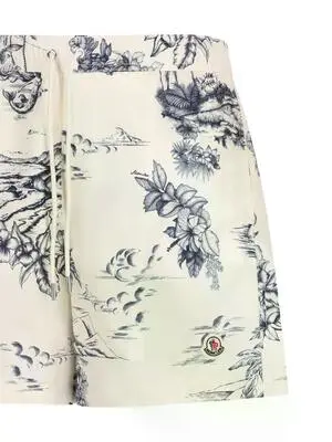 Moncler Logo-patch Swim Shorts