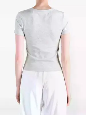 Sporty & Rich Vanessa Logo-embroidered T-shirt