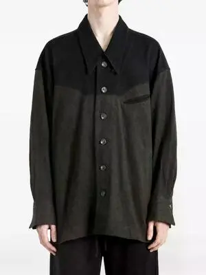 ZIGGY CHEN Panelled Button-up Jacket