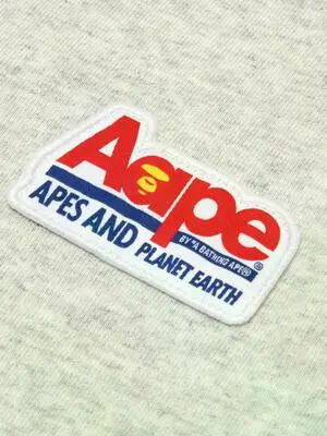 AAPE BY *A BATHING APE X Fruit Of The Loom Logo-patch T-shirt