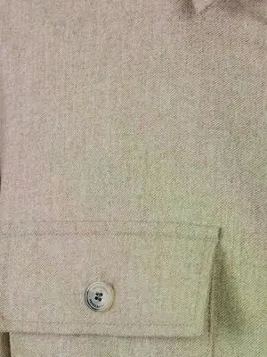 JACOB COHЁN Barberis Canonico Button-down Flap-pocket Overshirt