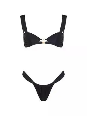 SOMMER SWIM Soryia Eze Bikini - Black