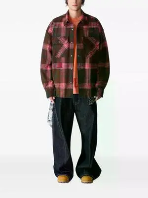 AAPE BY *A BATHING APE Aapeunvs Distressed Overshirt
