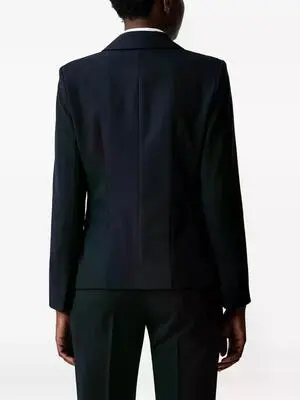 Sisley Notched-lapels Single-breasted Blazer
