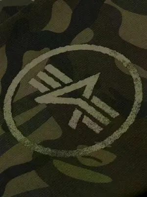 AAPE BY *A BATHING APE Logo Camo-print Sweatshirt