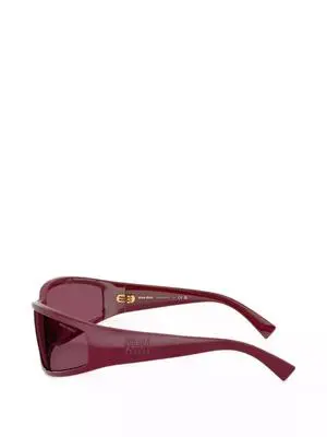 Miu Miu Rectangle-frame Sunglasses
