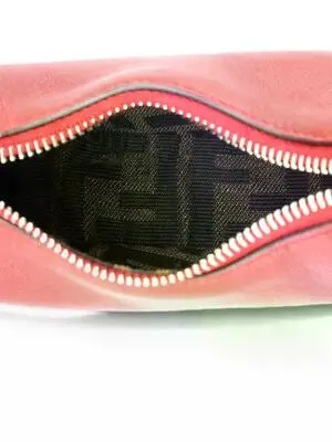 Fendi Fendigraphy Bag Leather Nano Hobo Bag