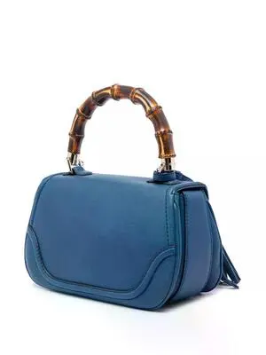 Gucci 2016-2026 Medium Calfskin New Bamboo Satchel