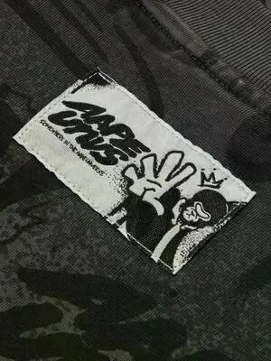 AAPE BY *A BATHING APE Moonface Graffiti-print T-shirt