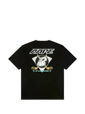 AAPE BY *A BATHING APE Moonface Logo-print T-shirt