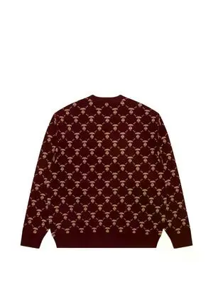 AAPE BY *A BATHING APE Moonface Logo-patch Sweater