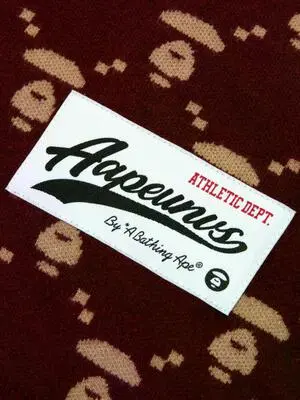 AAPE BY *A BATHING APE Moonface Logo-patch Sweater