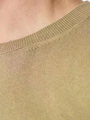 Sisley Fine-knit Crew-neck Sweater