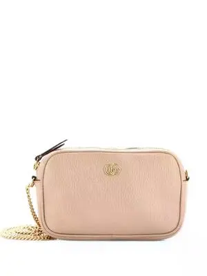 Gucci Gg Marmont Camera Bag Leather Mini Crossbody Bag