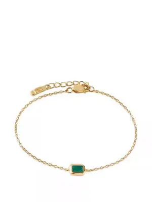 EDGE OF EMBER Deco Birthstone Bracelet - Gold