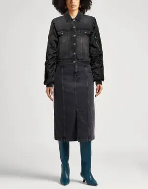 GANNI Denim Outerwear Size Organic Cotton, Cotton