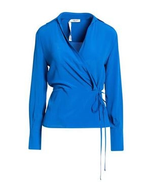 Liu Jo Shirt Bright Size Acetate, Silk - Blue