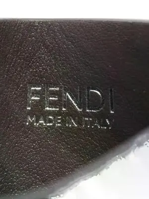 Fendi 2020s Ff Jacquard Card Case