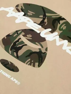 AAPE BY *A BATHING APE Moonface Graphic-print T-shirt