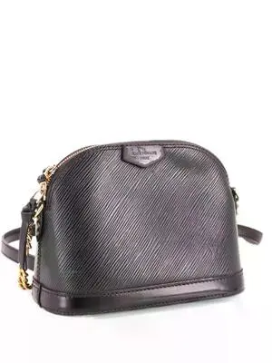 LOUIS VUITTON Alma Chain Handbag Epi Leather Mini Crossbody Bag