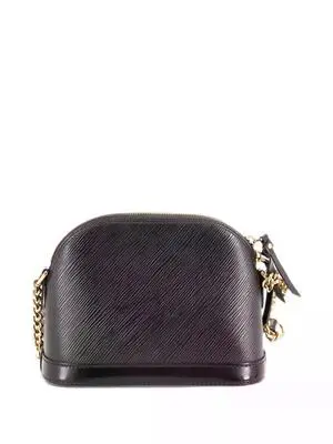 LOUIS VUITTON Alma Chain Handbag Epi Leather Mini Crossbody Bag