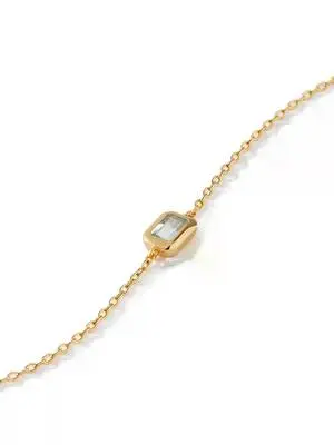 EDGE OF EMBER Deco Birthstone Topaz Bracelet