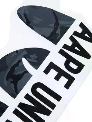 AAPE BY *A BATHING APE Moonface-print Long-sleeved T-shirt