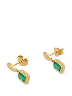 EDGE OF EMBER Pebble Birthstone Drop Earrings