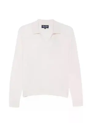 MC2 SAINT BARTH Cashmere Polo Sweater - Neutrals