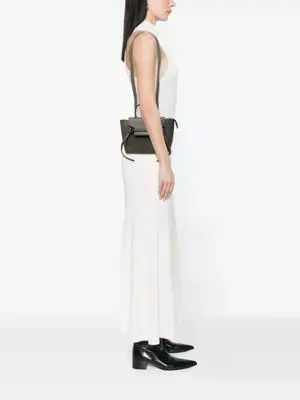 Celine 2017 Micro Grained Calfskin Belt Bag Satchel