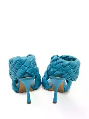 Bottega Veneta The Bold Intrecciato Leather Sandals