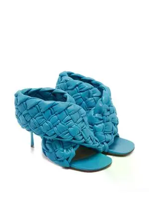 Bottega Veneta The Bold Intrecciato Leather Sandals