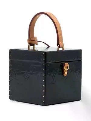 LOUIS VUITTON 2019 Monogram Vernis Bleecker Box Vanity Bag