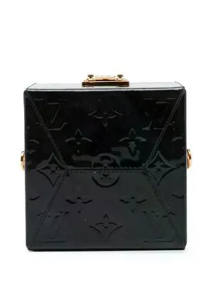 LOUIS VUITTON 2019 Monogram Vernis Bleecker Box Vanity Bag