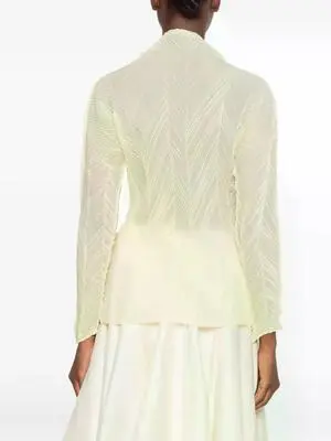 Issey Miyake Zigzag Pleats Top