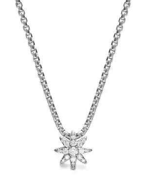 David Yurman Starbust Diamond Necklace