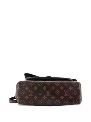 LOUIS VUITTON Marignan Handbag Monogram Canvas With Leather Shoulder Bag