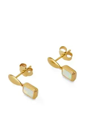 EDGE OF EMBER Pebble Birthstone Drop Earrings